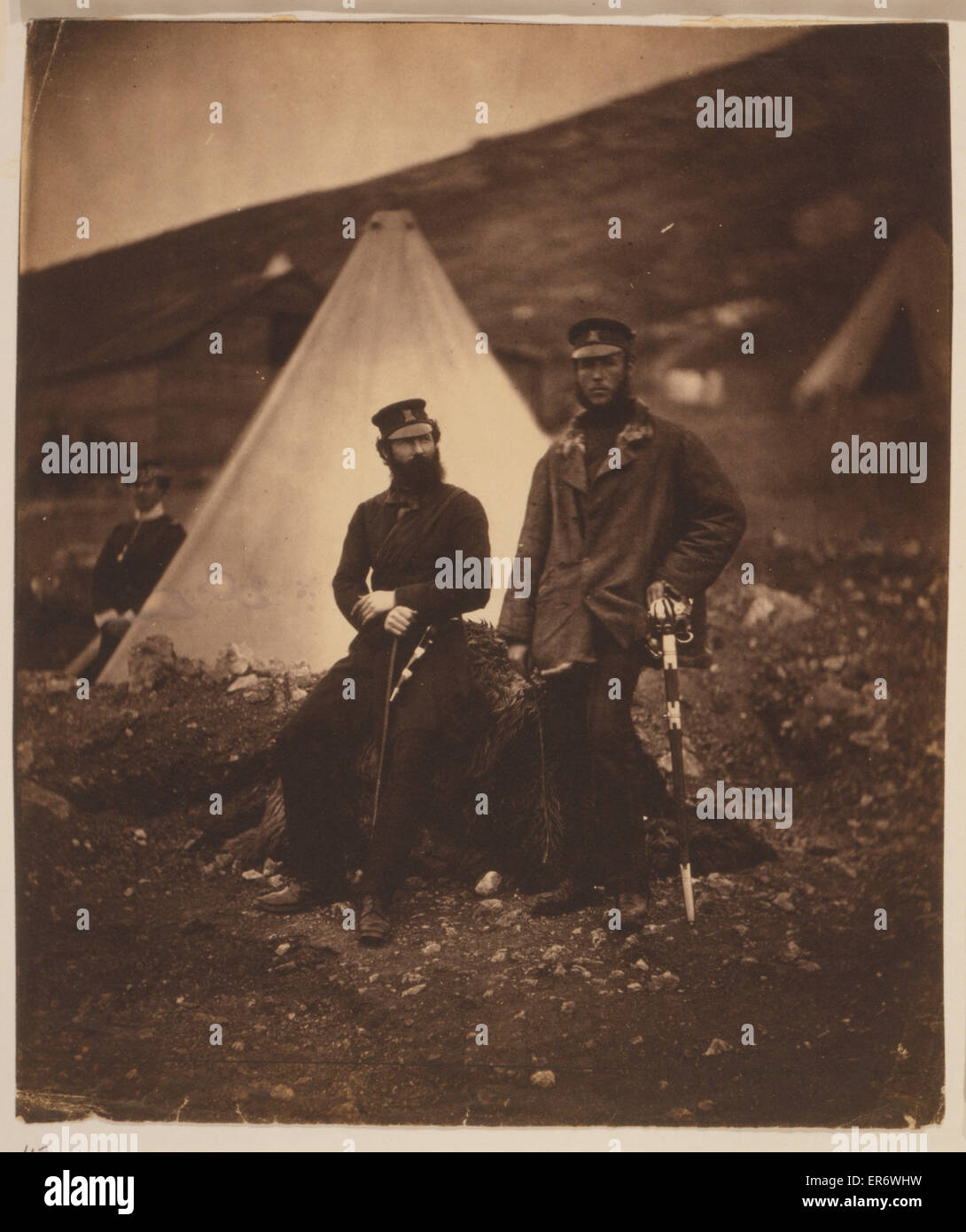 Captain Graham & Captain Macleod, 42nd Regiment Stock Photo - Alamy