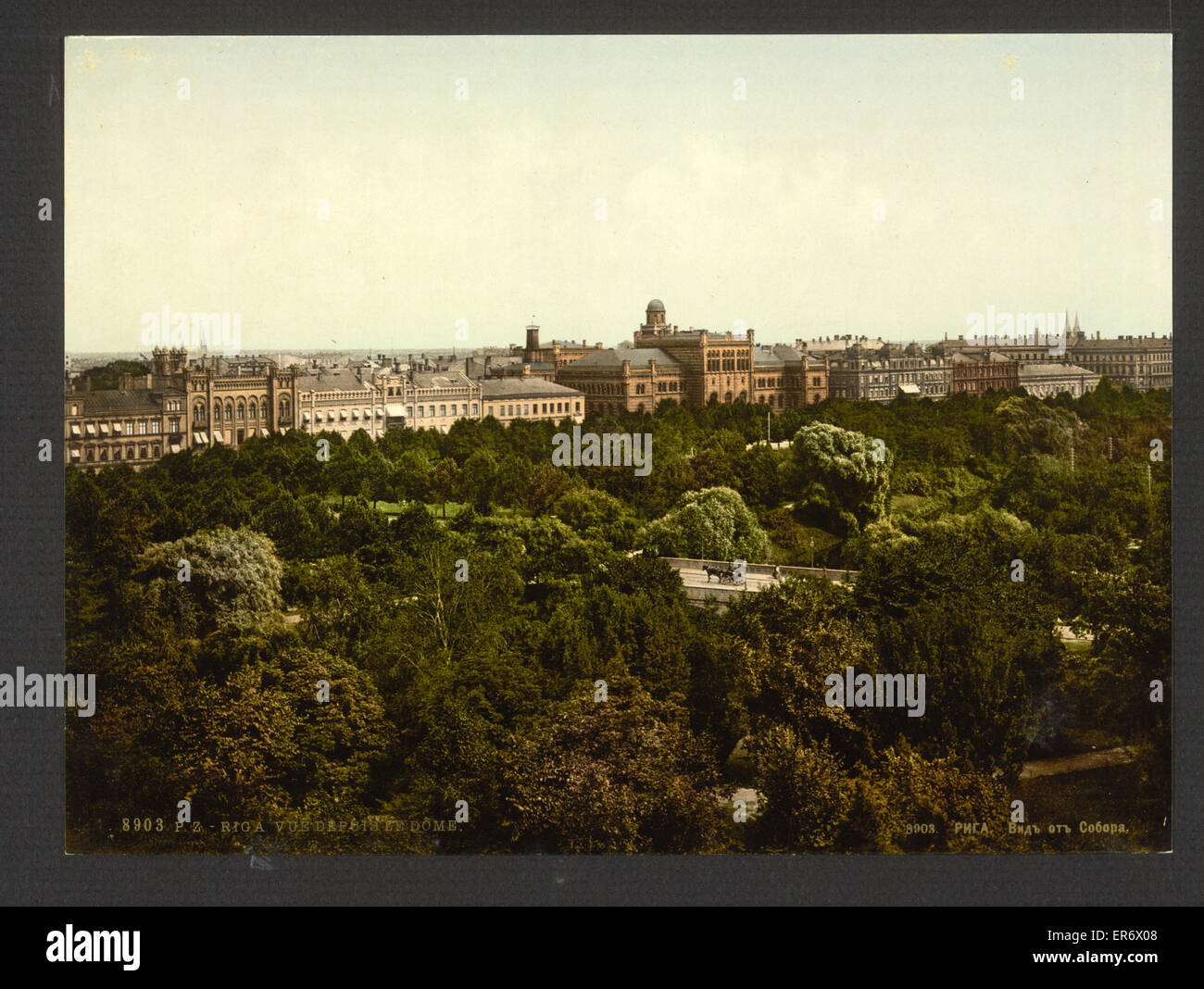 From the cathedral, Riga, Russia, (i.e., Latvia Stock Photo - Alamy