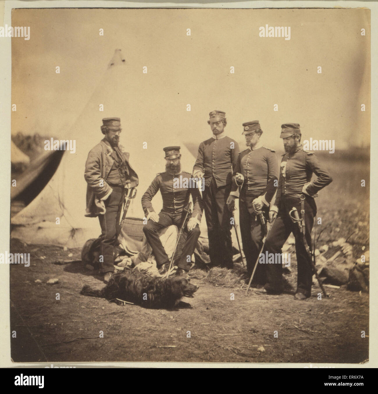 Officers of the 57th regiment hi-res stock photography and images - Alamy