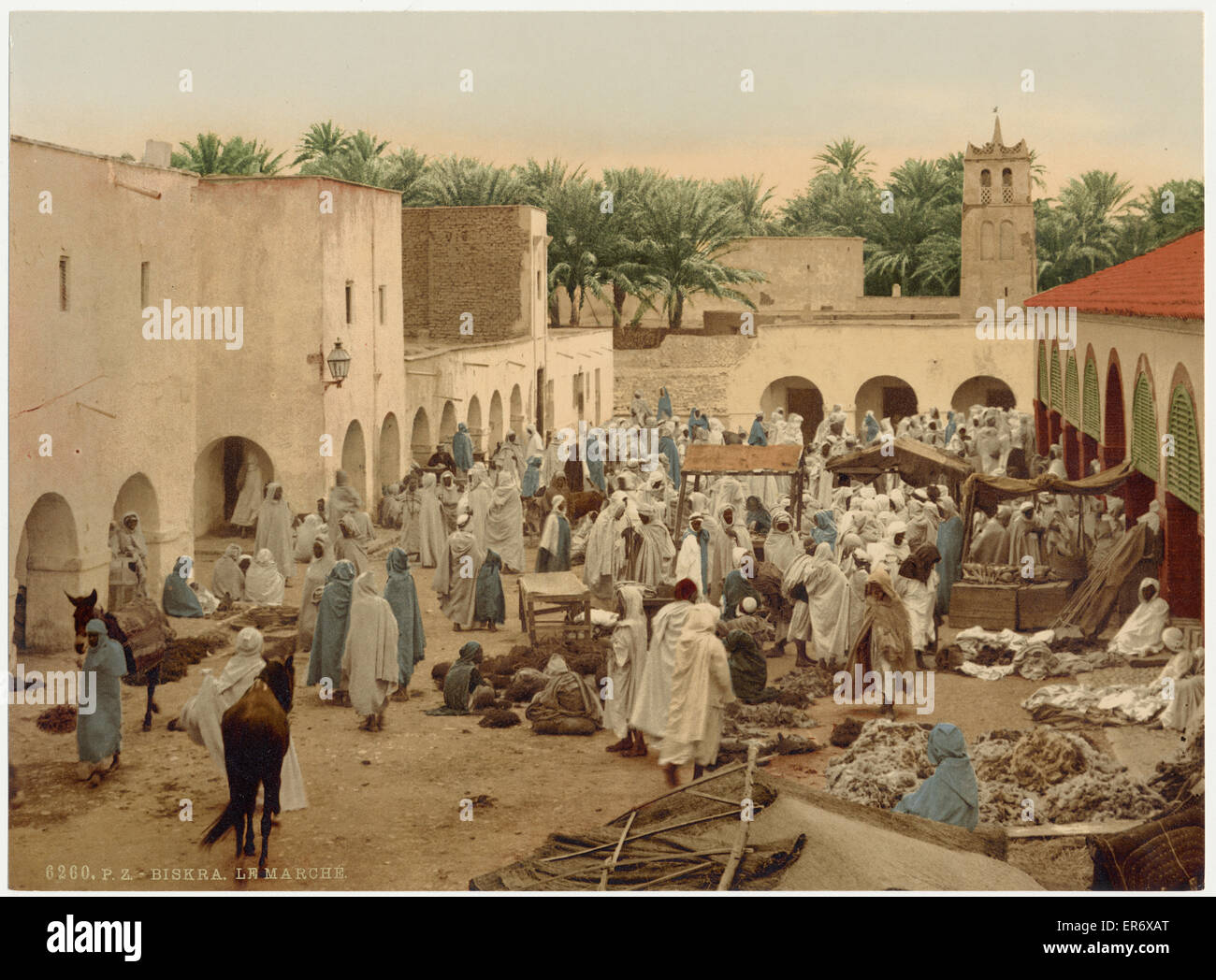 Market, Biskra, Algeria Stock Photo - Alamy