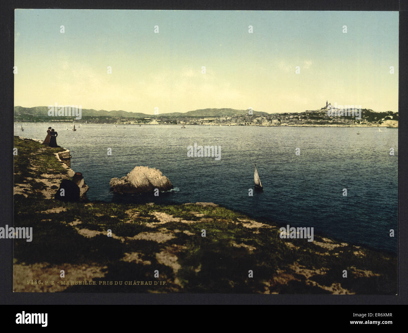 Chateau d'If, view from the chateau, Marseilles, France Stock Photo - Alamy
