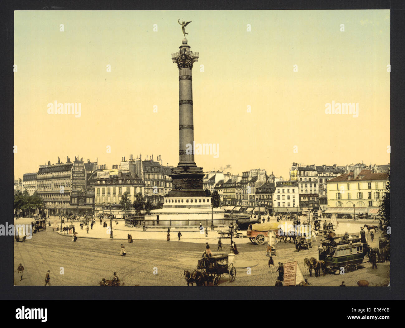 Place de la Bastille, Paris, France Stock Photo - Alamy