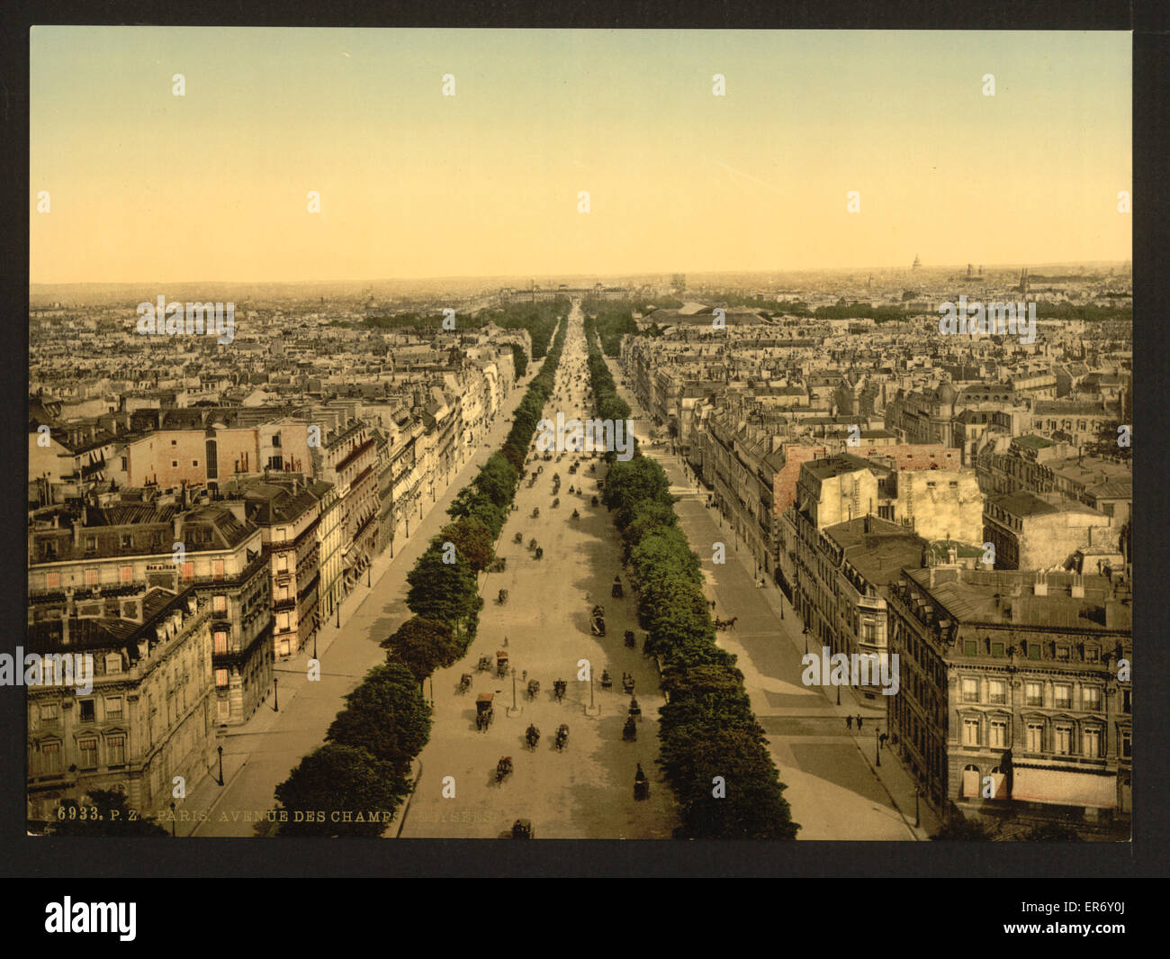 Champs Elysees, an avenue, Paris, France Stock Photo - Alamy