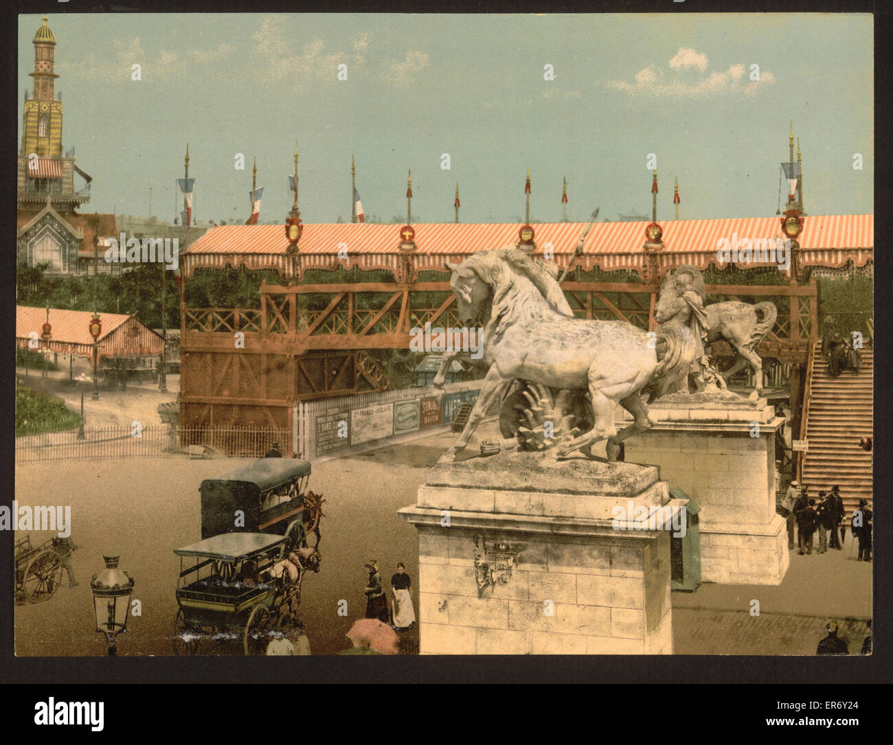 Exposition Universal, 1900, Paris, France Stock Photo - Alamy