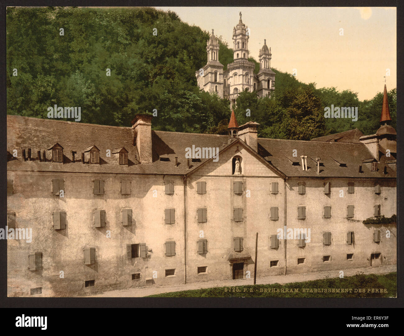 The monastery, Betharram, Pyrenees, France Stock Photo - Alamy