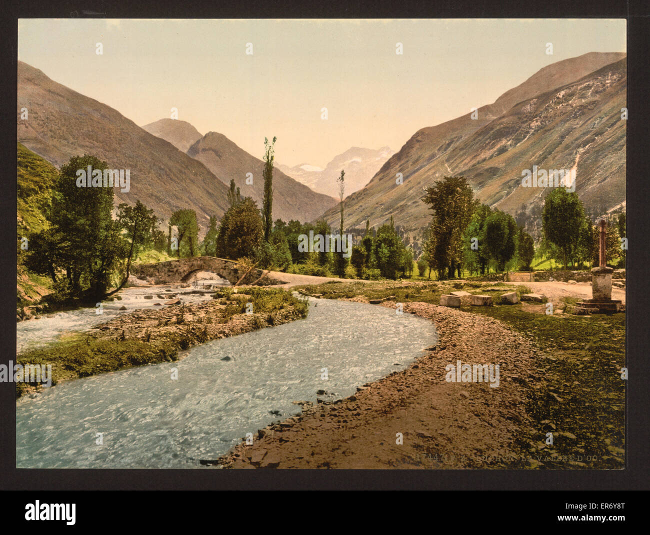 The Valley of the d'Oo, Luchon, Pyrenees, France Stock Photo - Alamy