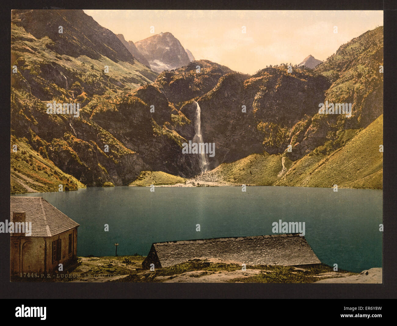 The lake of Oo, Luchon, Pyrenees, France Stock Photo - Alamy