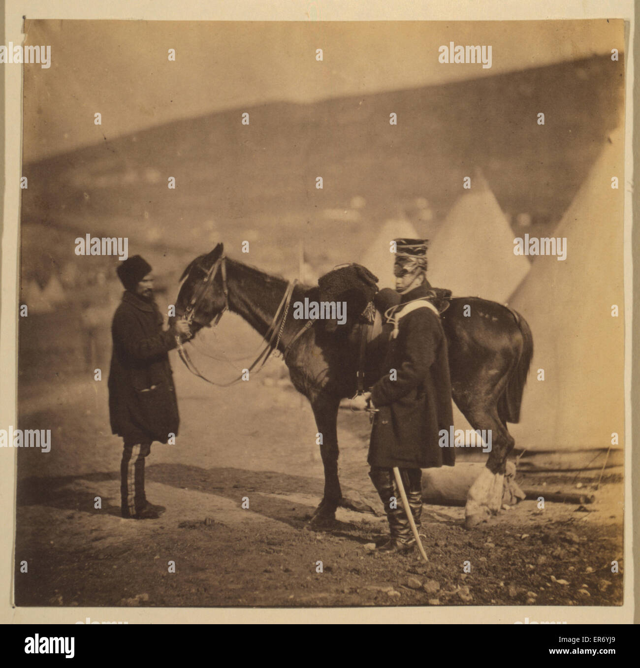 Lieutenant King, 4th Light Dragoons Stock Photo - Alamy