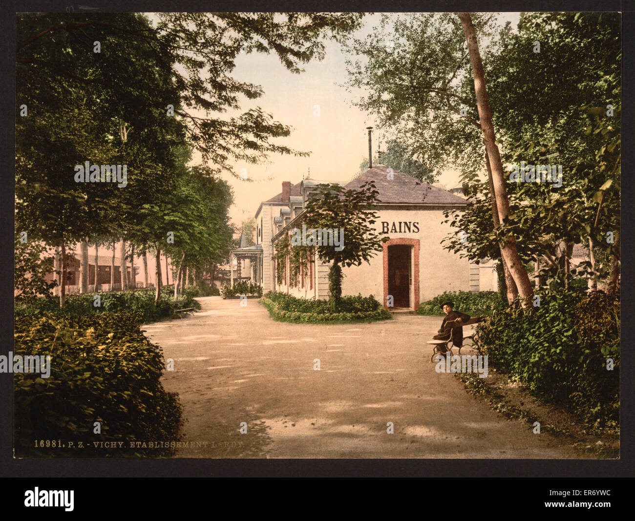 The Lardy buildings, Vichy, France Stock Photo - Alamy