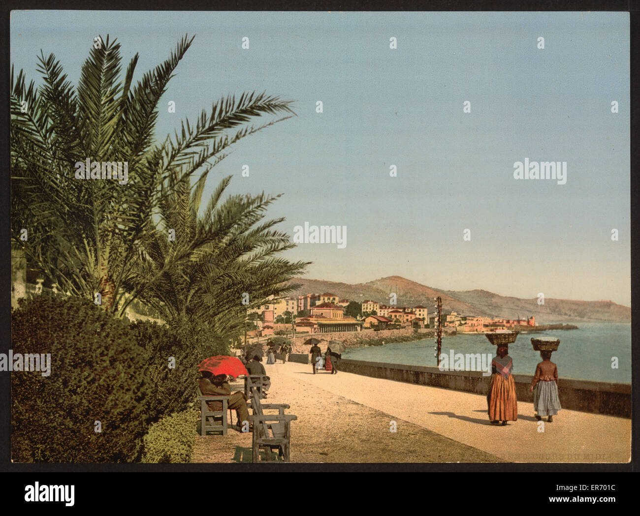 Waterfront promenade, San Remo, Riviera Stock Photo - Alamy