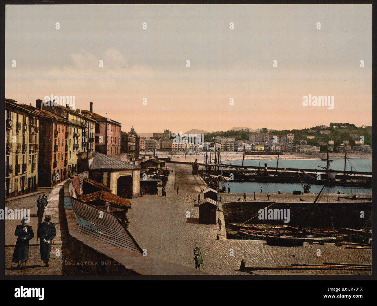 Harbor, San Sebastian, Spain Stock Photo - Alamy