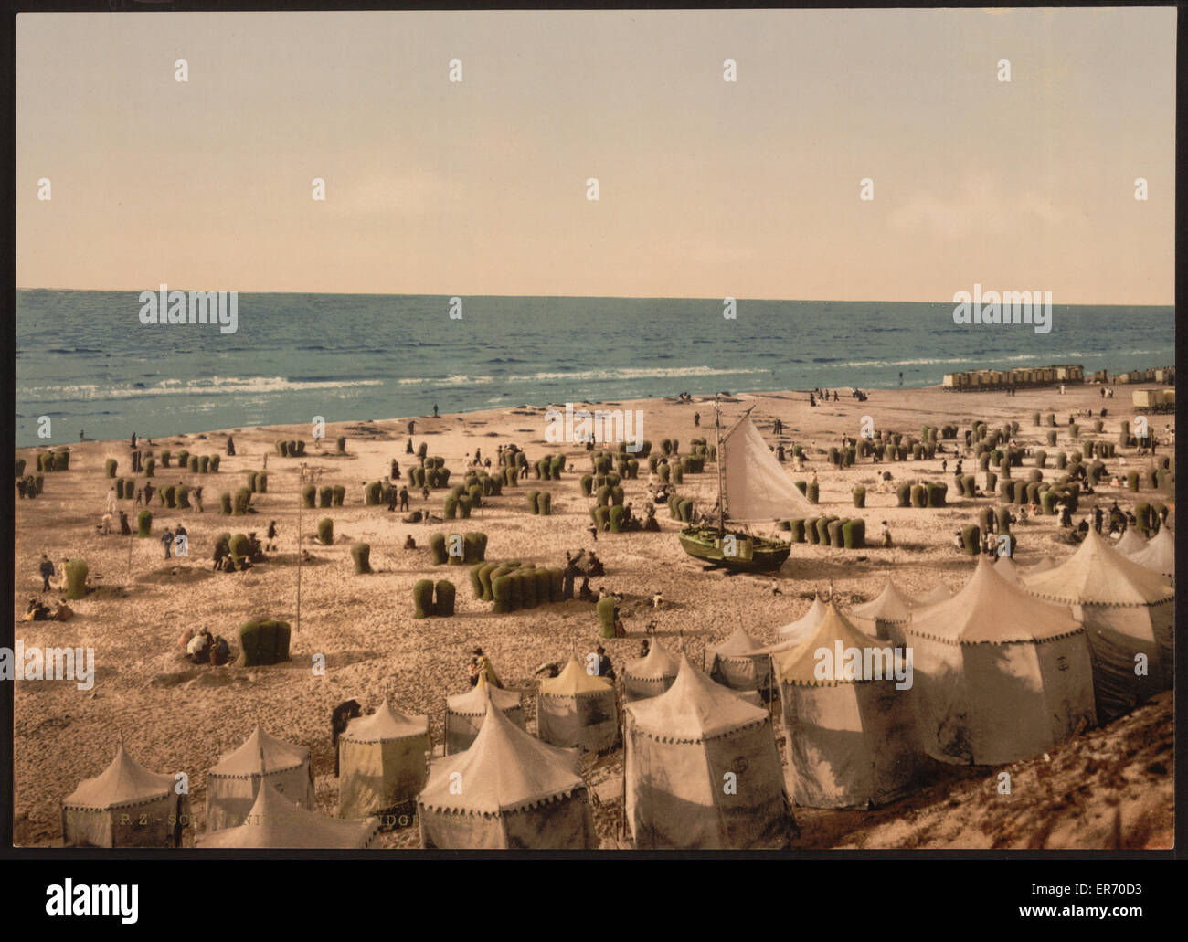 The beach, Scheveningen, Holland Stock Photo - Alamy