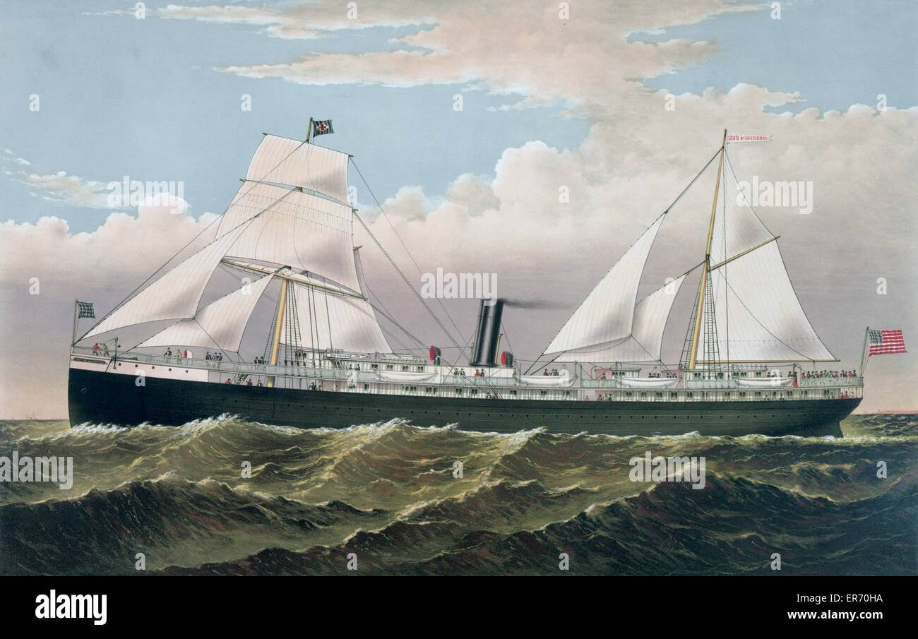 Pacific coast steamship cos steamer hi-res stock photography and images ...