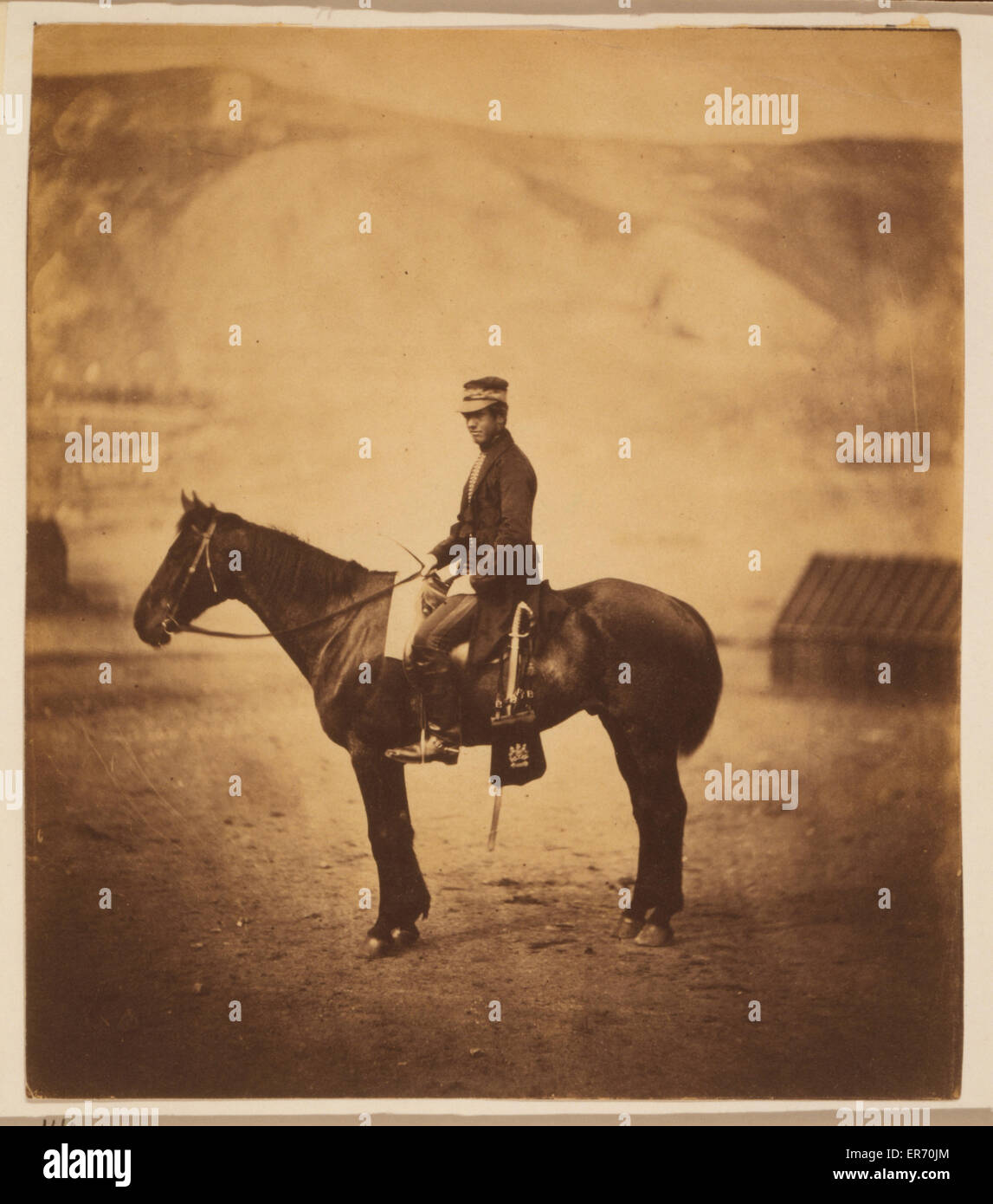 Lieutenant Strangeways i.e., Strangways, Royal Horse Artille Stock ...