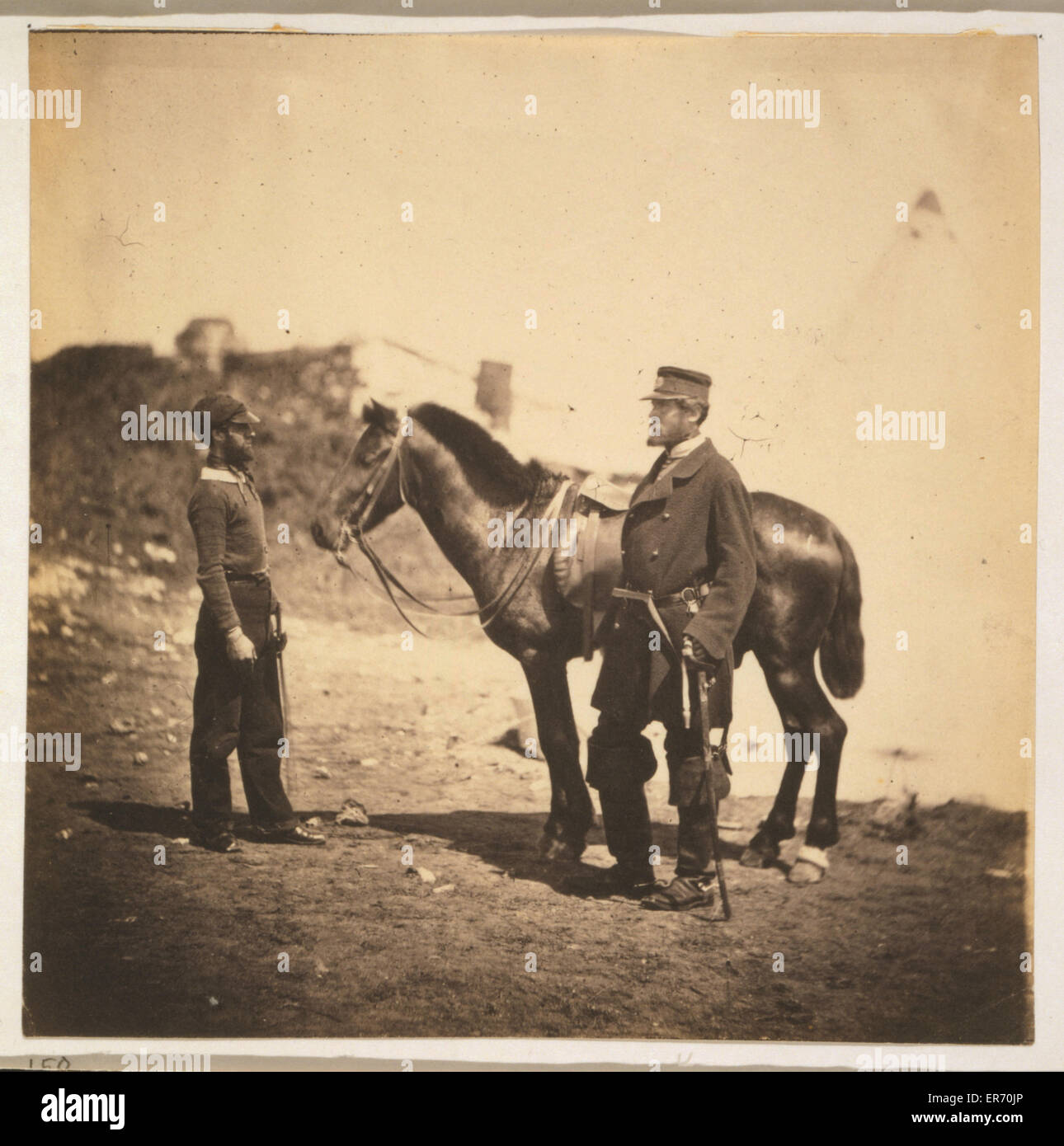 Captain Croker, 17th Regiment Stock Photo - Alamy