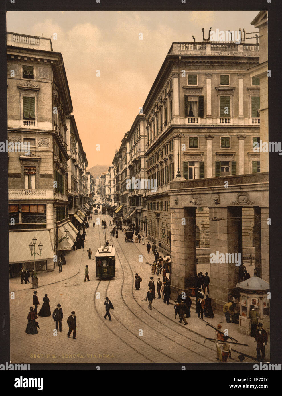 Via roma hi-res stock photography and images - Alamy