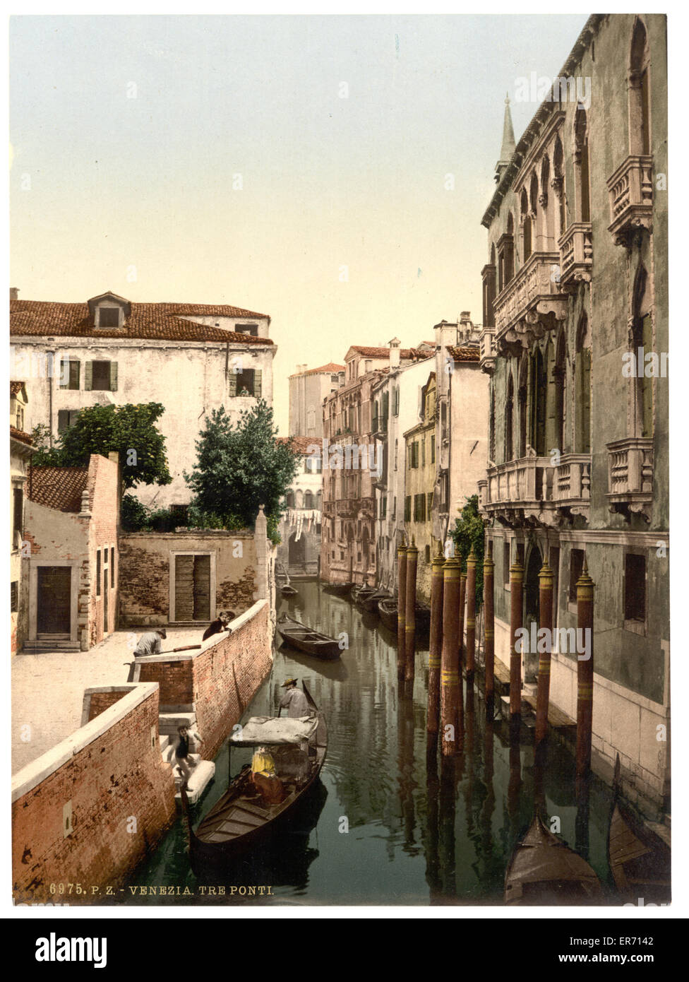 Three Bridges, Venice, Italy Stock Photo - Alamy