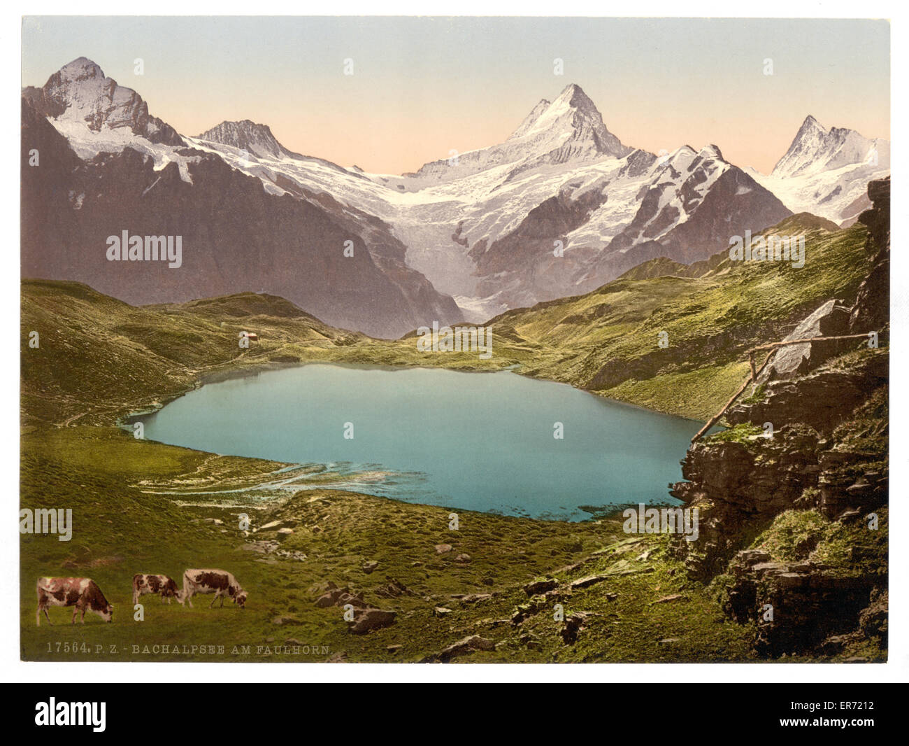 Lake and Faulhorn, Bernese Oberland, Switzerland Stock Photo - Alamy