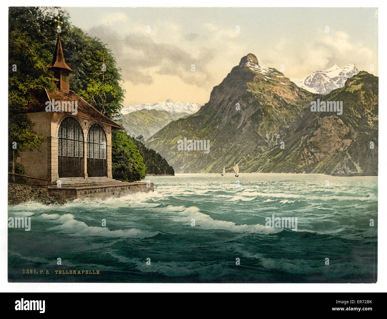 Tells chapel lake lucerne switzerland hi-res stock photography and ...