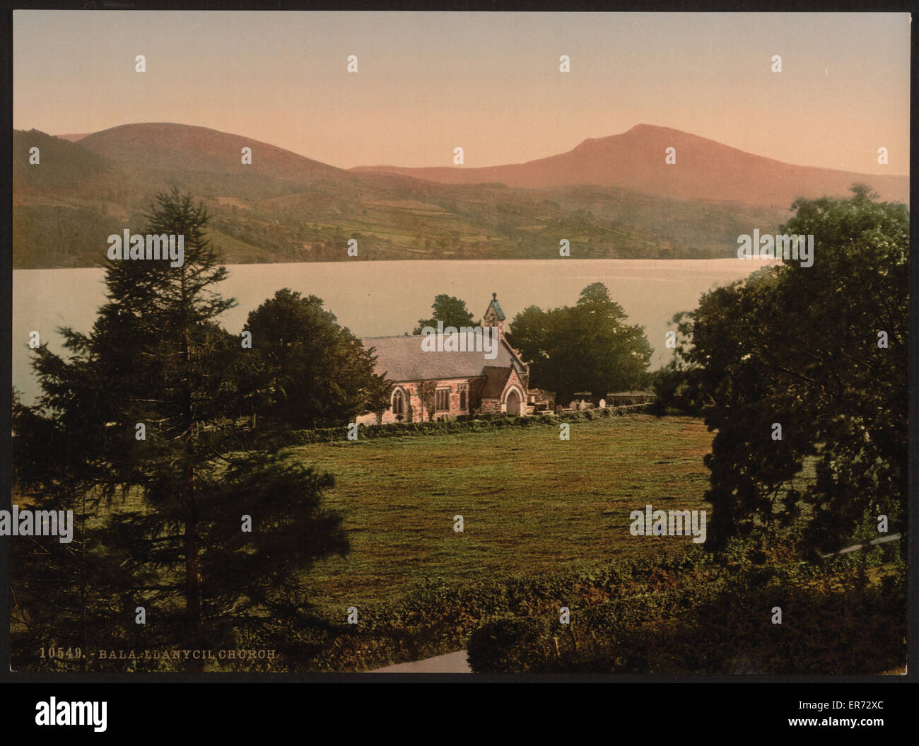 Llanycil Church, Bala, Wales Stock Photo - Alamy