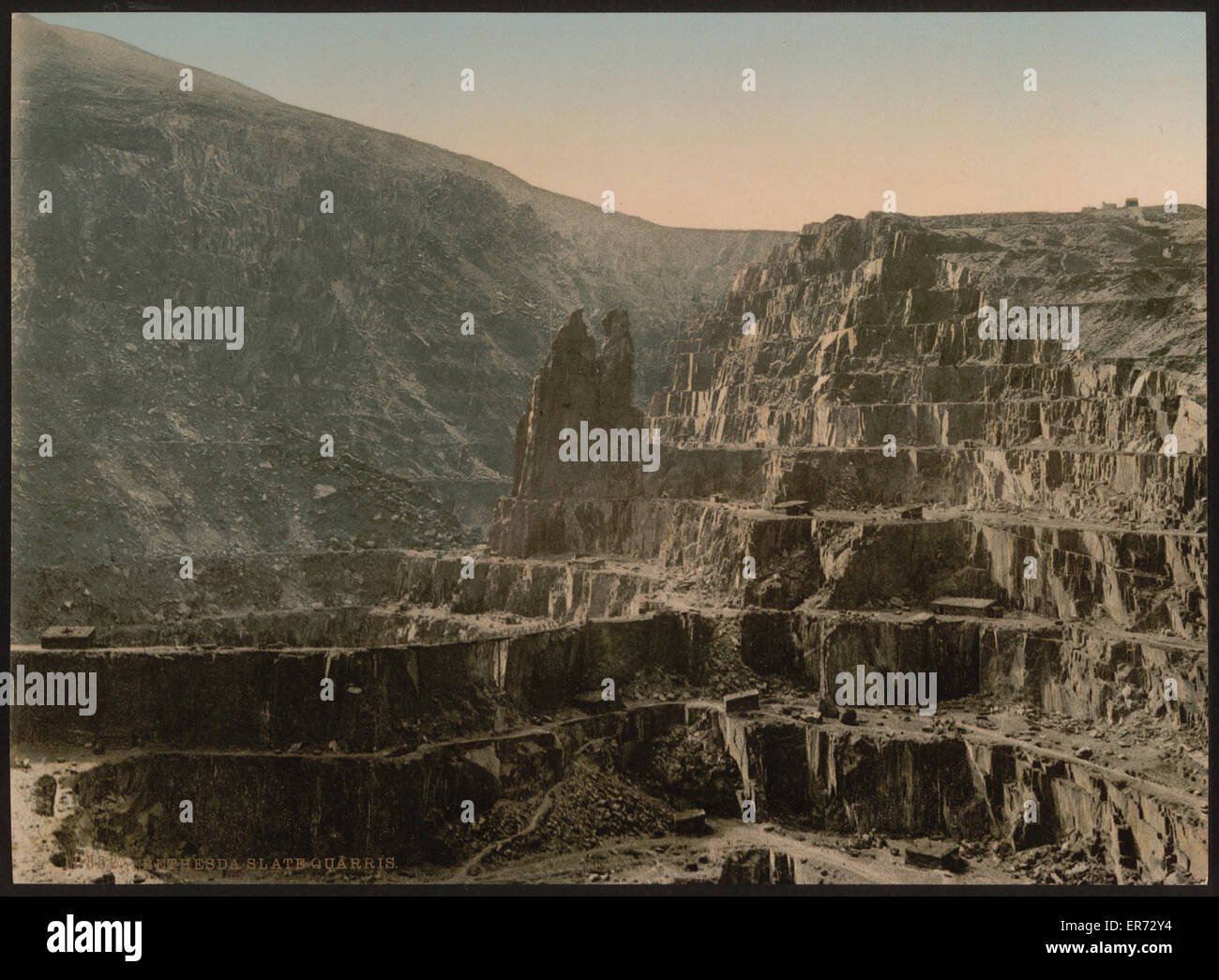 Slate quarries hi-res stock photography and images - Alamy