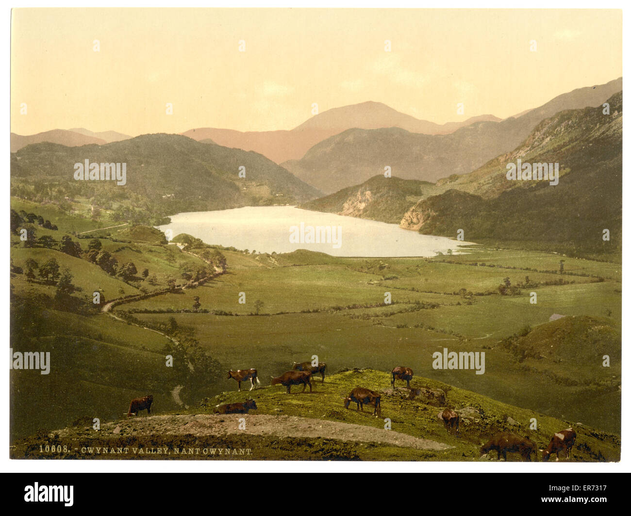 Nant Gwgant (i.e. Gwynant), Gwynant Valley, Wales Stock Photo - Alamy