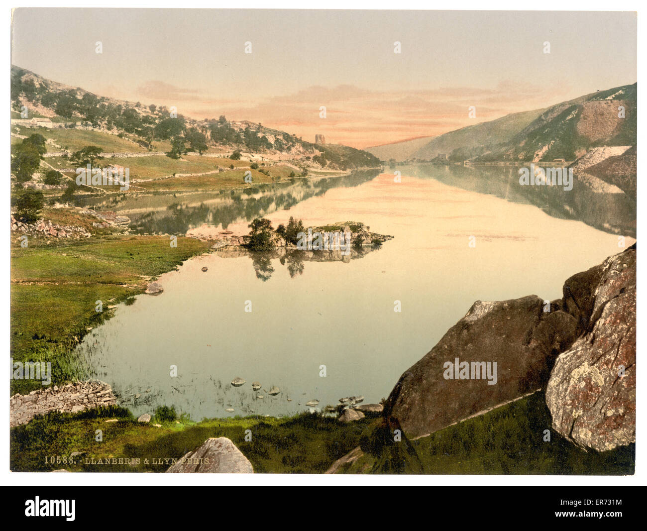 Llanberis and lyn peris hi-res stock photography and images - Alamy