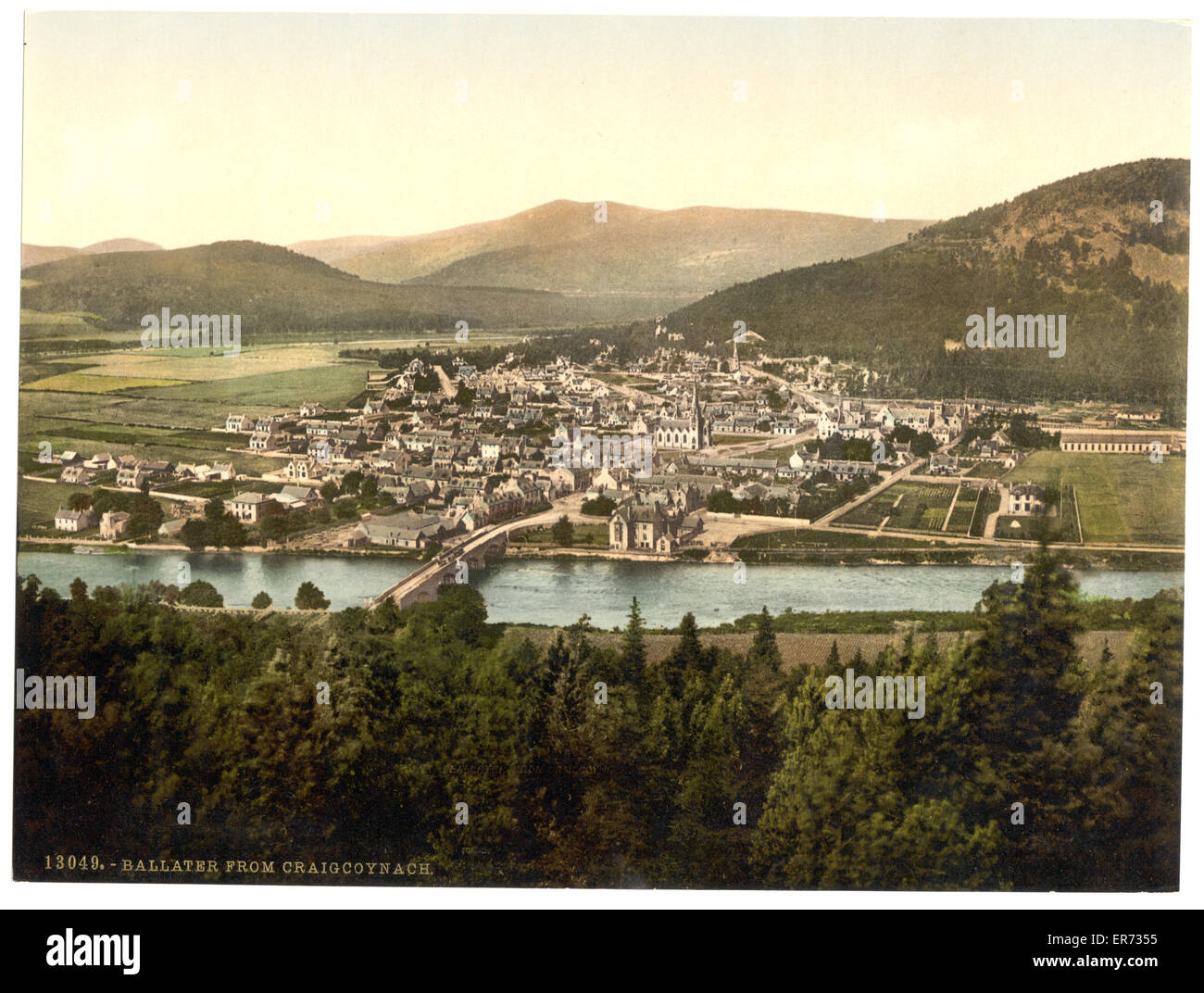From Craigcoynach, Ballater, Scotland. Date between ca. 1890 and ca ...