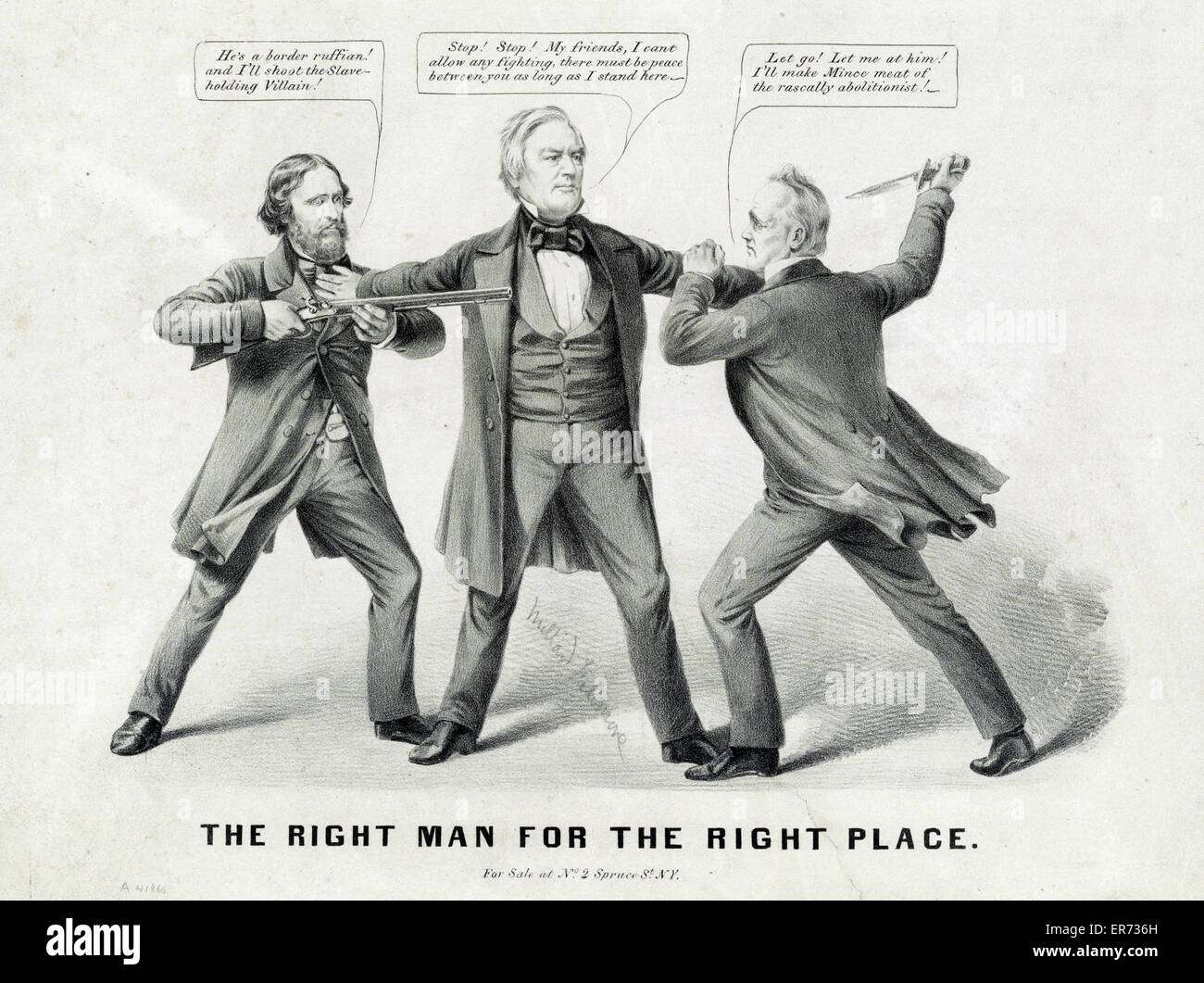 The right man for the right place Stock Photo - Alamy