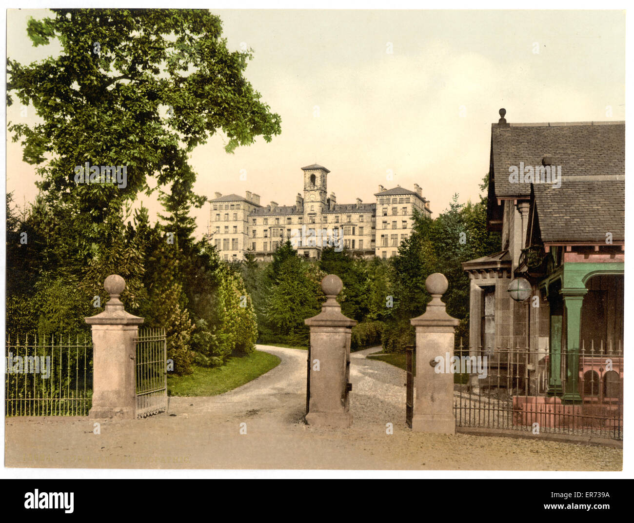 Dunblane Hydropathic Hotel, Dunblane, Scotland Stock Photo - Alamy