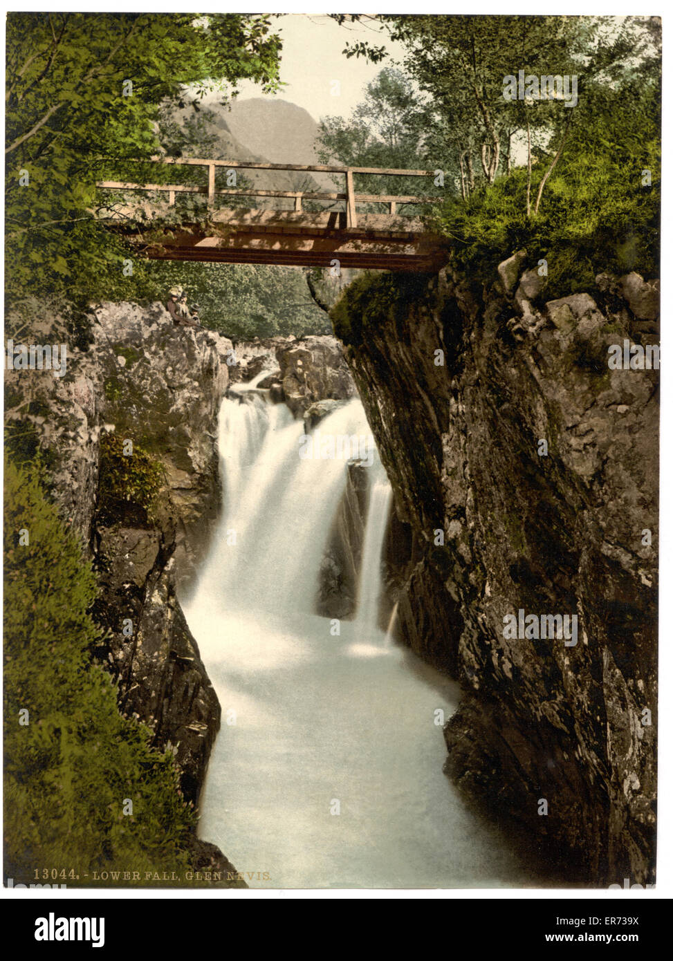 Lower fall, Glen Nevis, Fort William, Scotland Stock Photo - Alamy