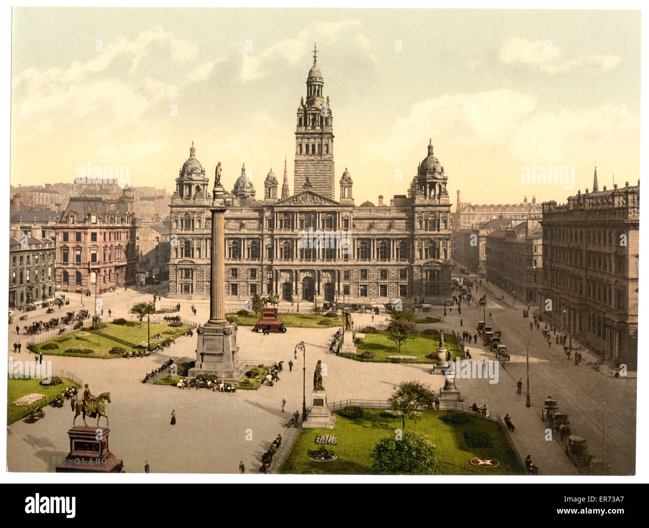 George Square, Glasgow, Scotland Stock Photo - Alamy