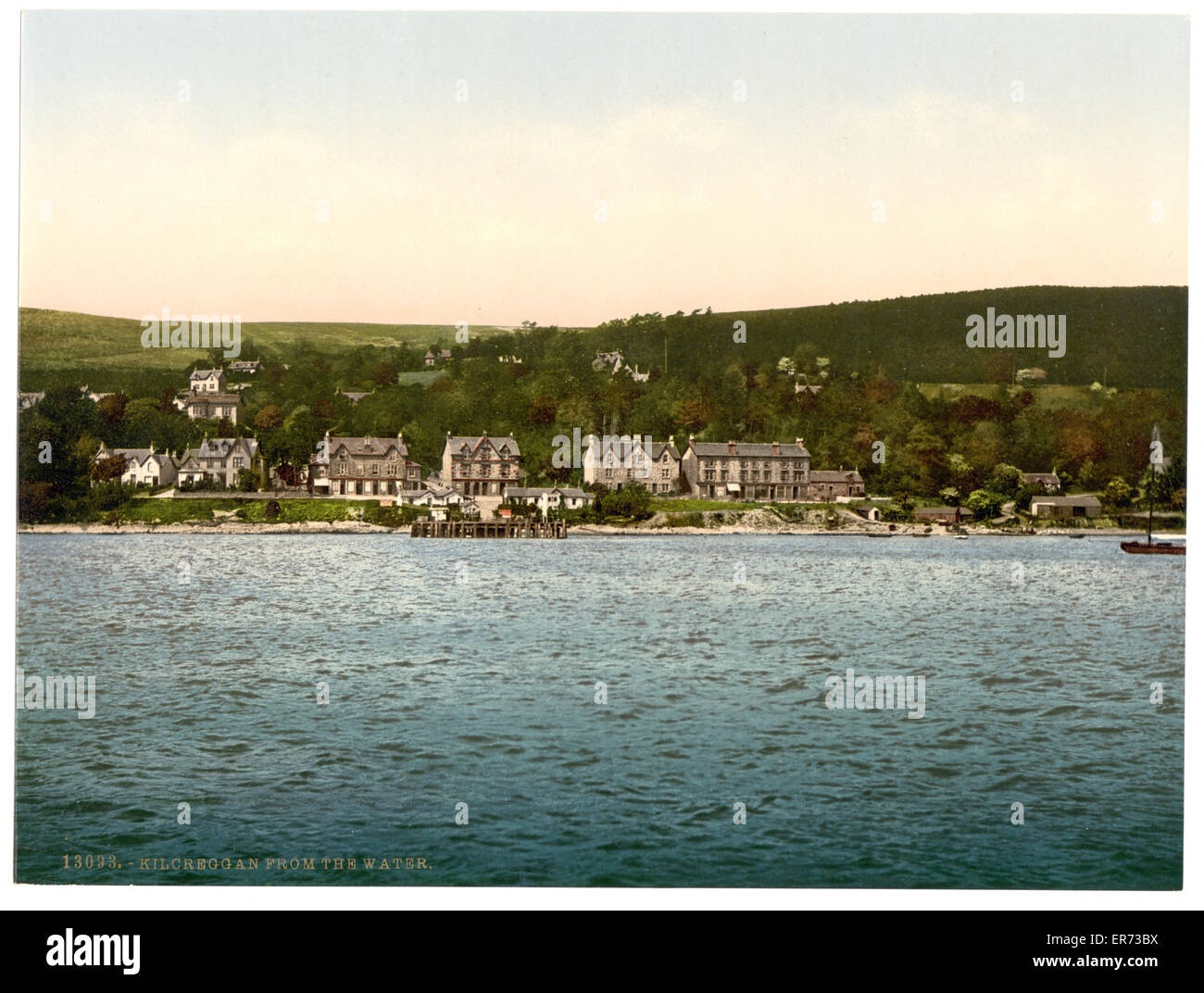 Kilcreggan from the water, Scotland Stock Photo - Alamy