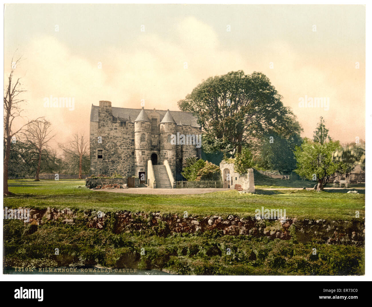 Rowallan Castle, Kilmarnock, Scotland Stock Photo - Alamy