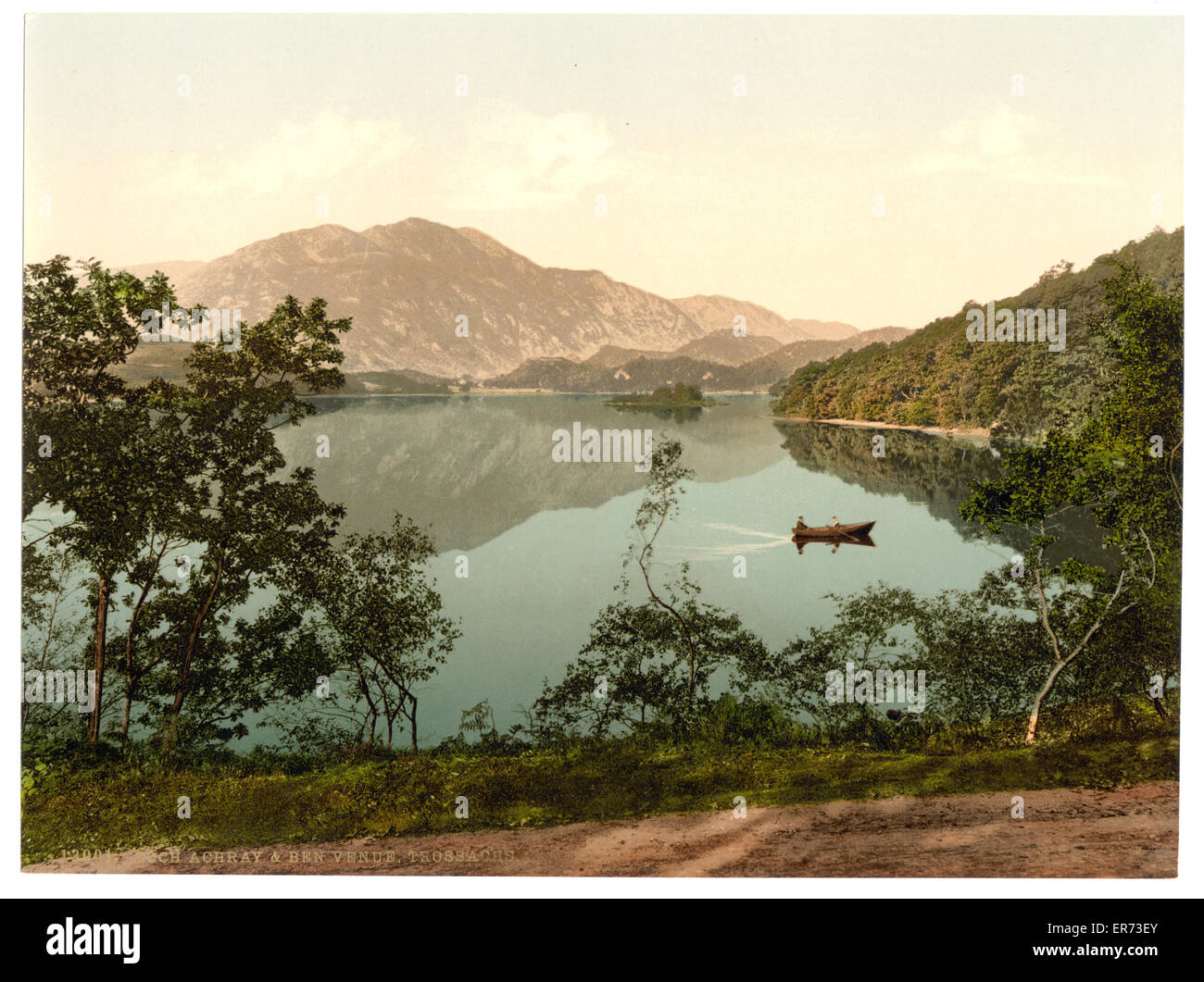 Loch Achray and Ben Venue, Trossachs, Scotland Stock Photo - Alamy