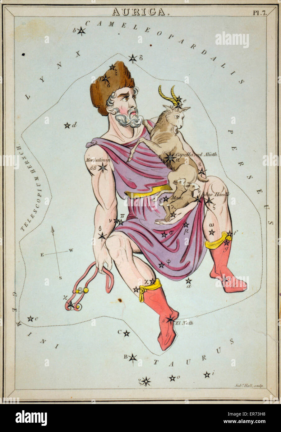 Auriga constellation hi-res stock photography and images - Alamy
