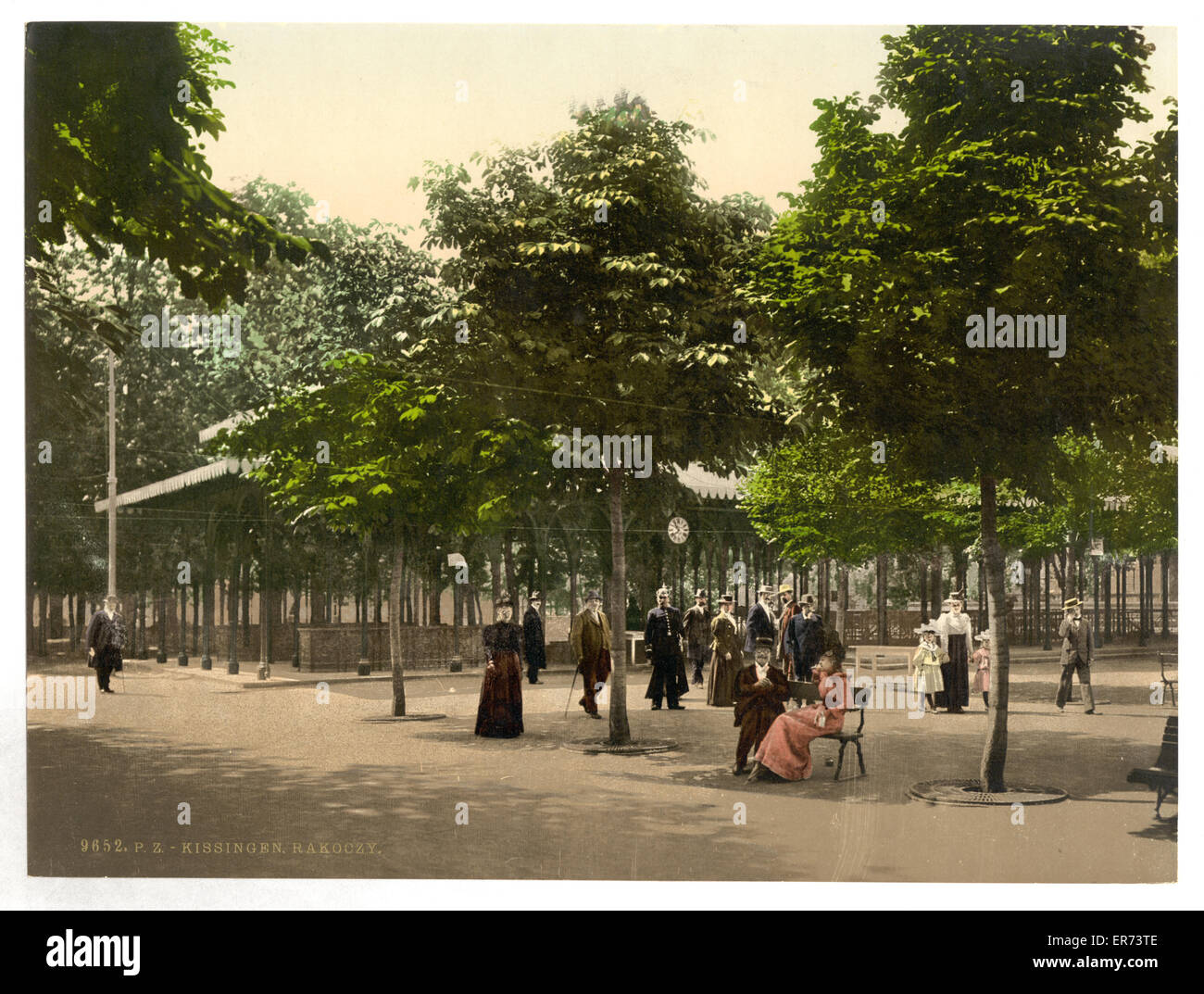 Rakoczy, Bad Kissengen (i.e. Bad Kissingen), Bavaria, German Stock ...