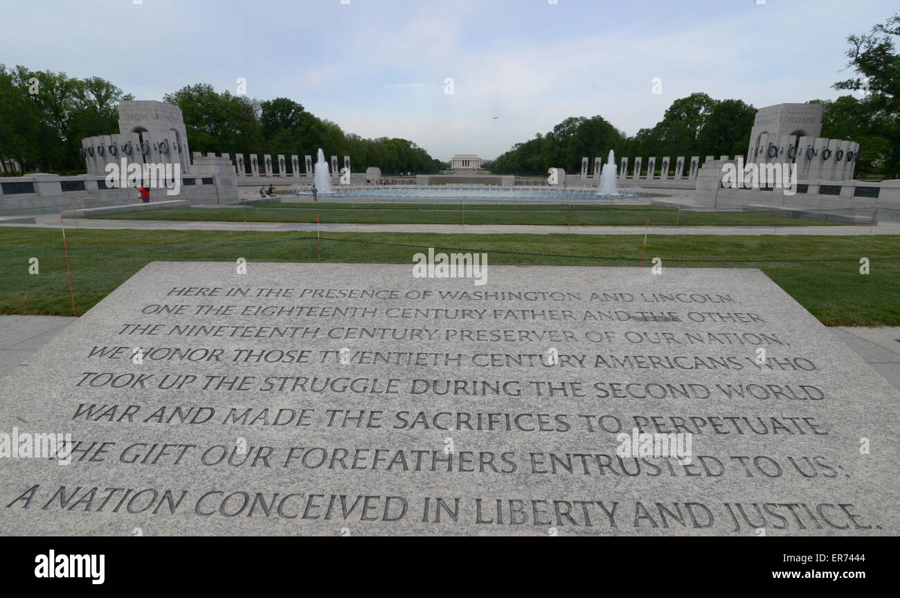 National World War II Memorial, Washington, DC Stock Photo - Alamy