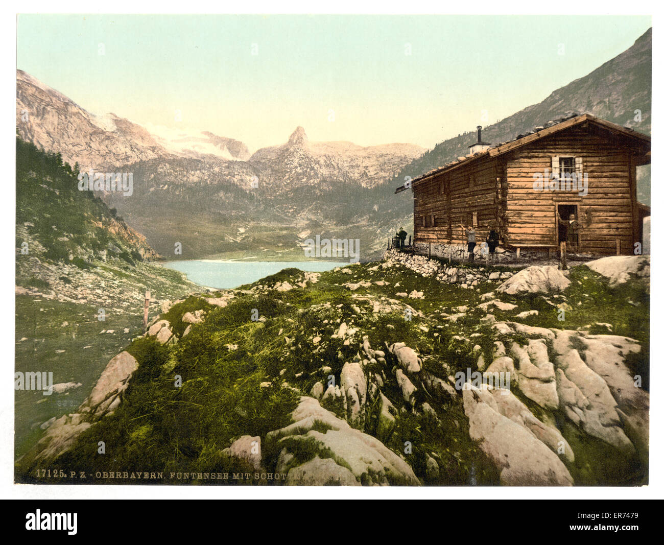 Funtensee with Schottmalhorn, Upper Bavaria, Germany Stock Photo - Alamy