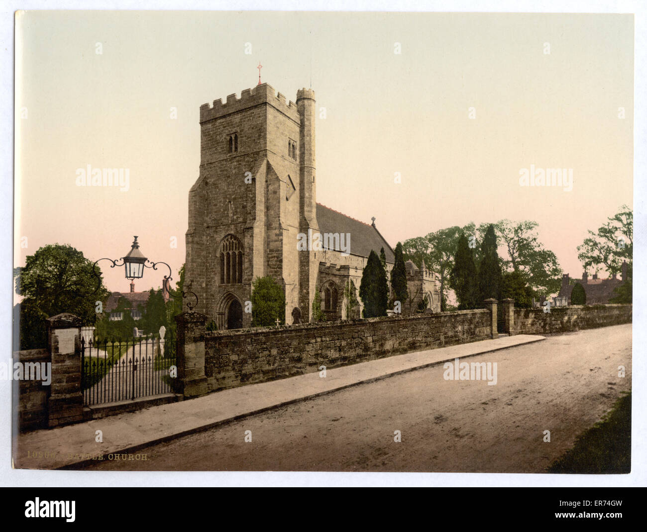 The Church, Battle, England Stock Photo - Alamy