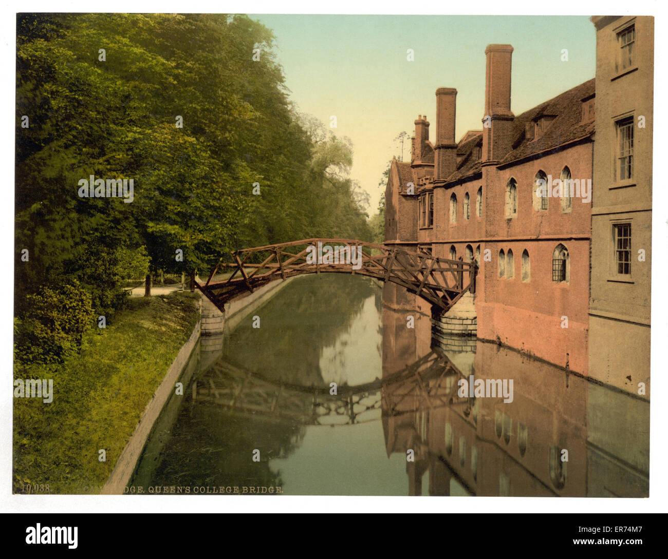 Queen's College Bridge, Cambridge, England Stock Photo - Alamy