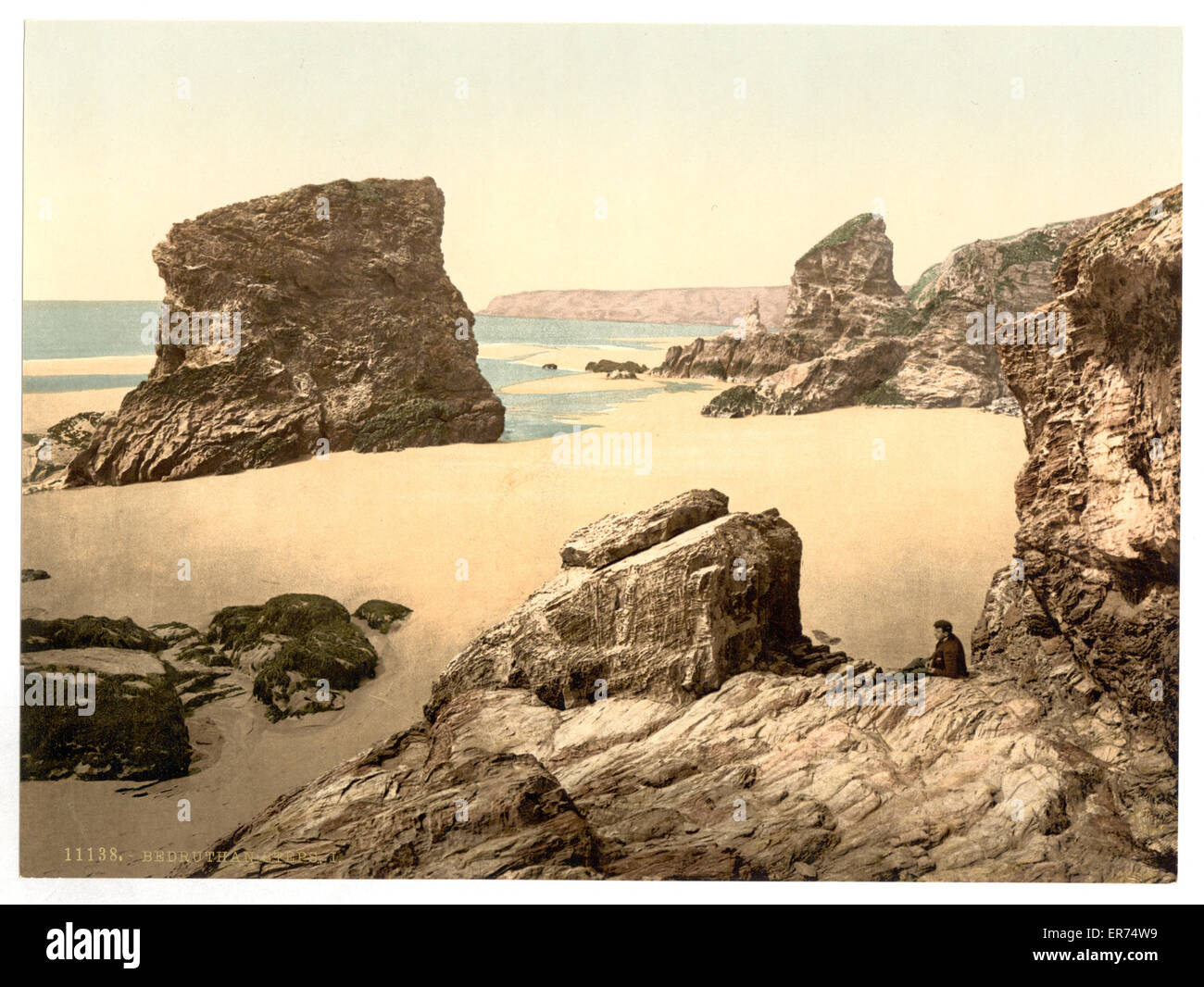 Bedruthan Steps, I, Cornwall, England Stock Photo - Alamy