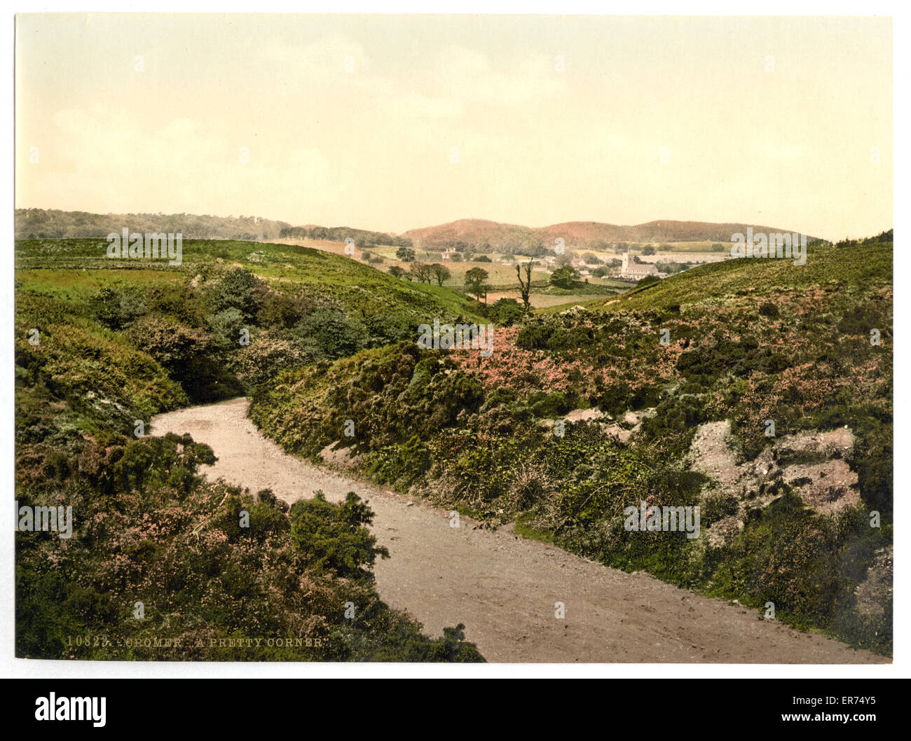 A pretty corner, Cromer, England Stock Photo - Alamy