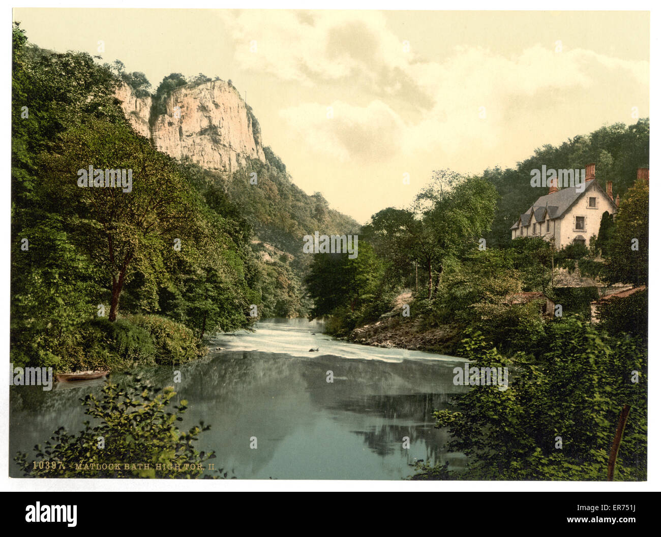Matlock High Tor, II., Derbyshire, England Stock Photo - Alamy