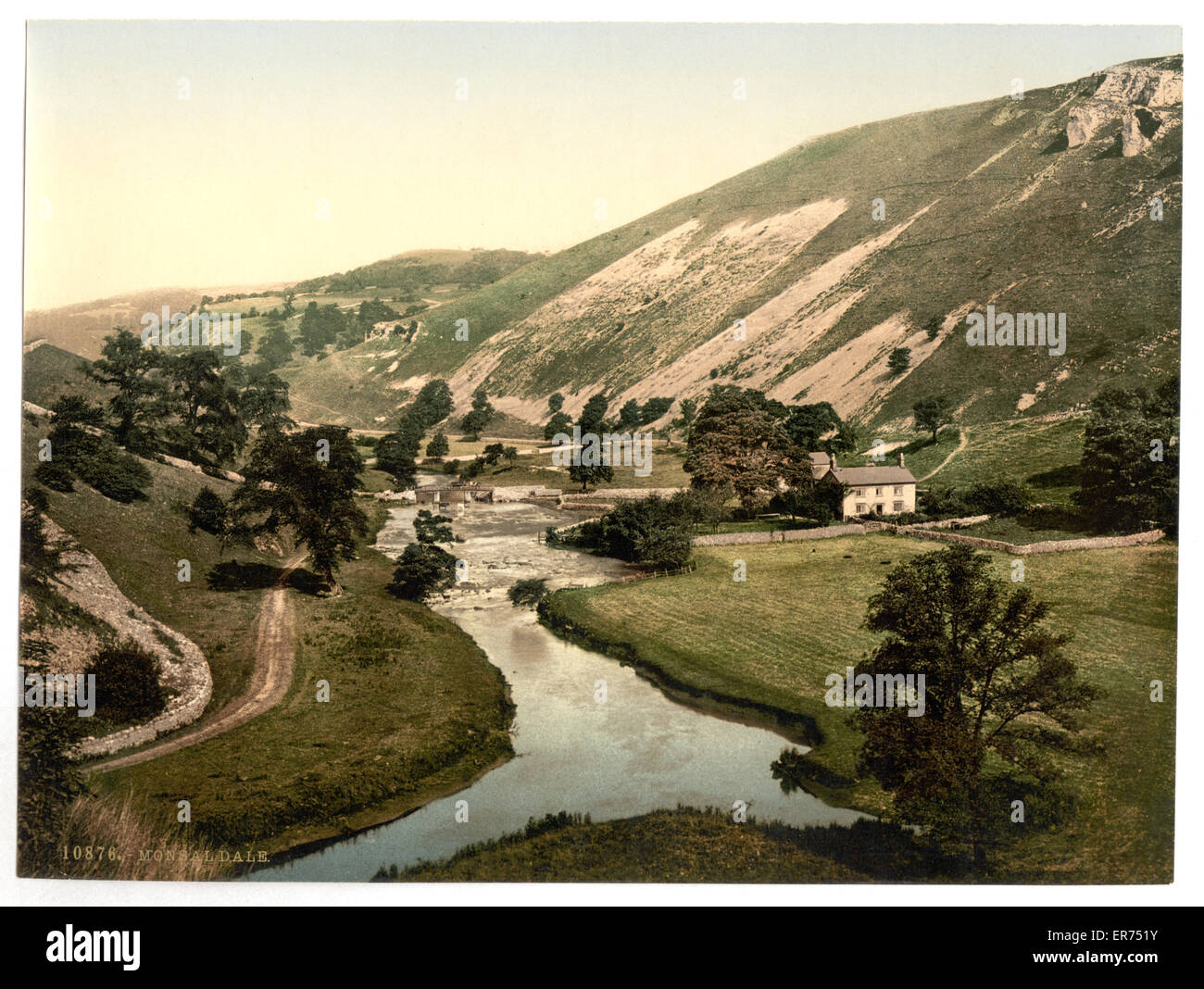 Mansal Dale I., Derbyshire, England Stock Photo - Alamy