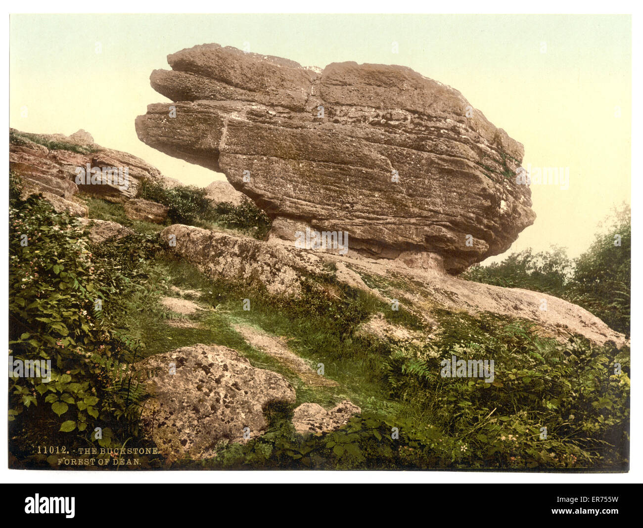 The Buckstone, Forest of Dean, England Stock Photo - Alamy