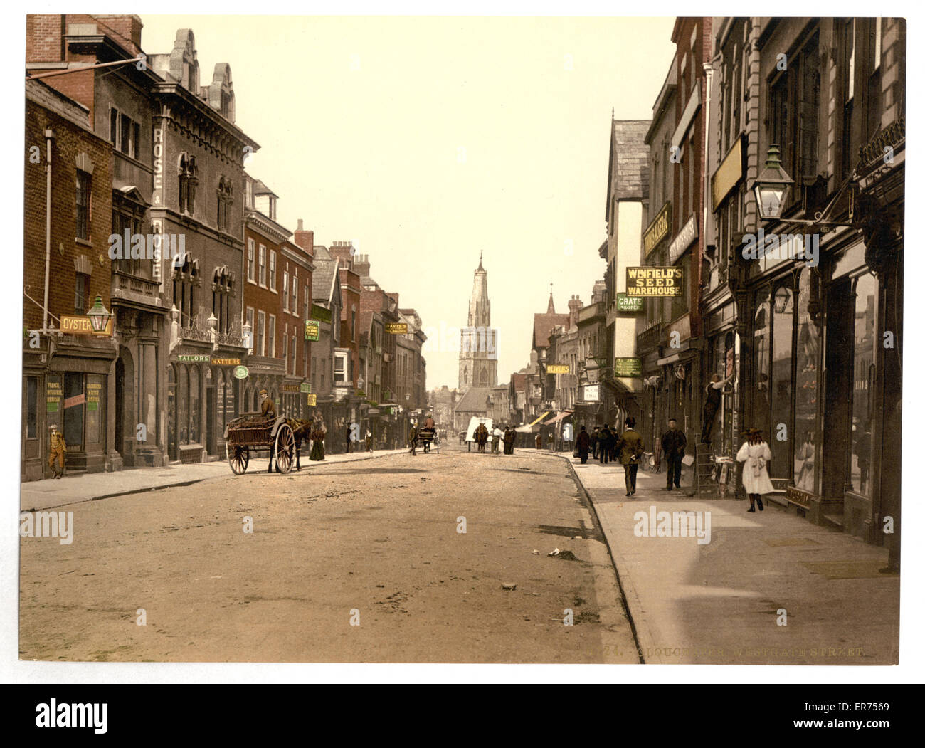 Westgate Street, Gloucester, England Stock Photo - Alamy