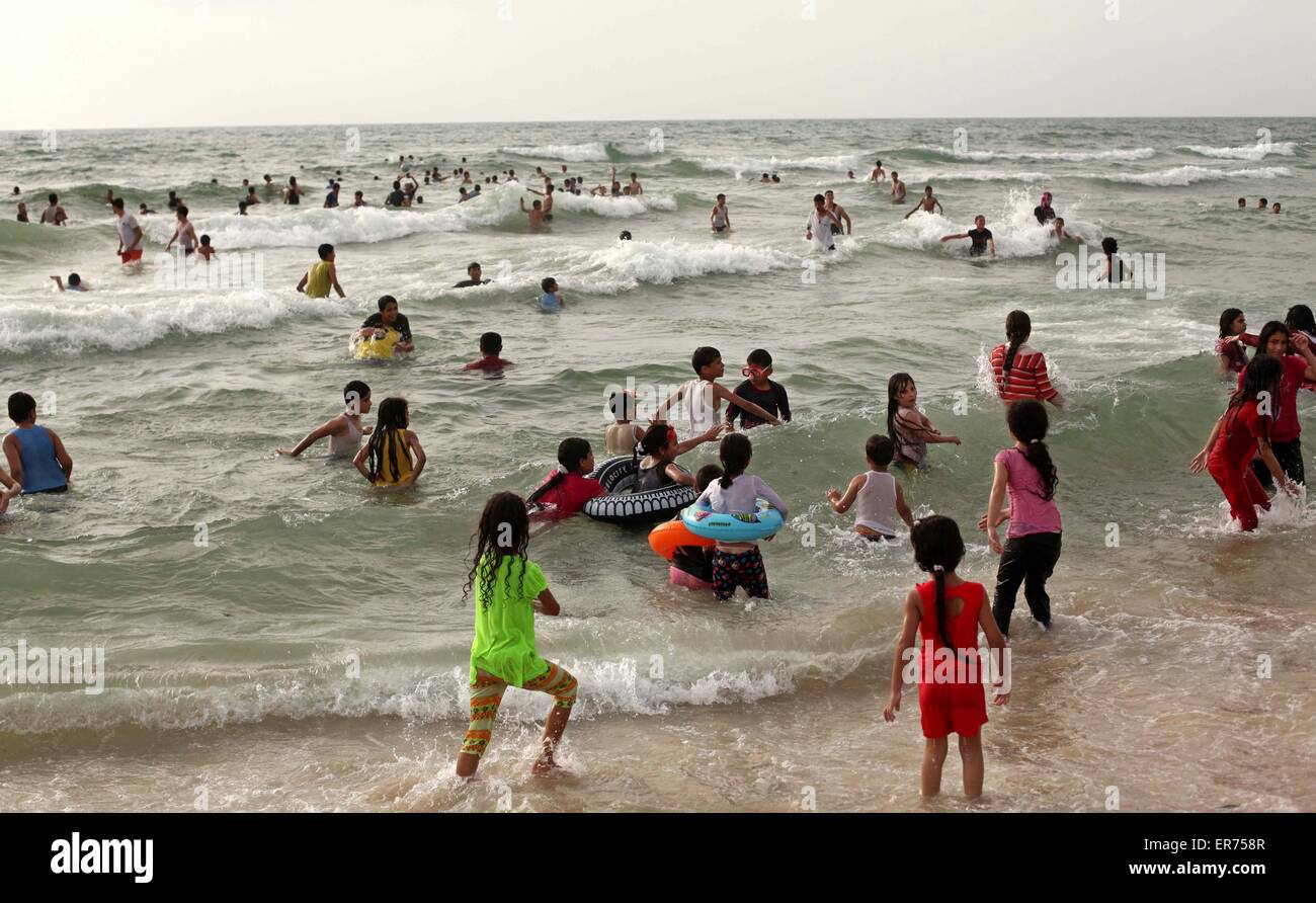 Gaza City, Gaza Strip, Palestinian Territory. 28th May, 2015 ...