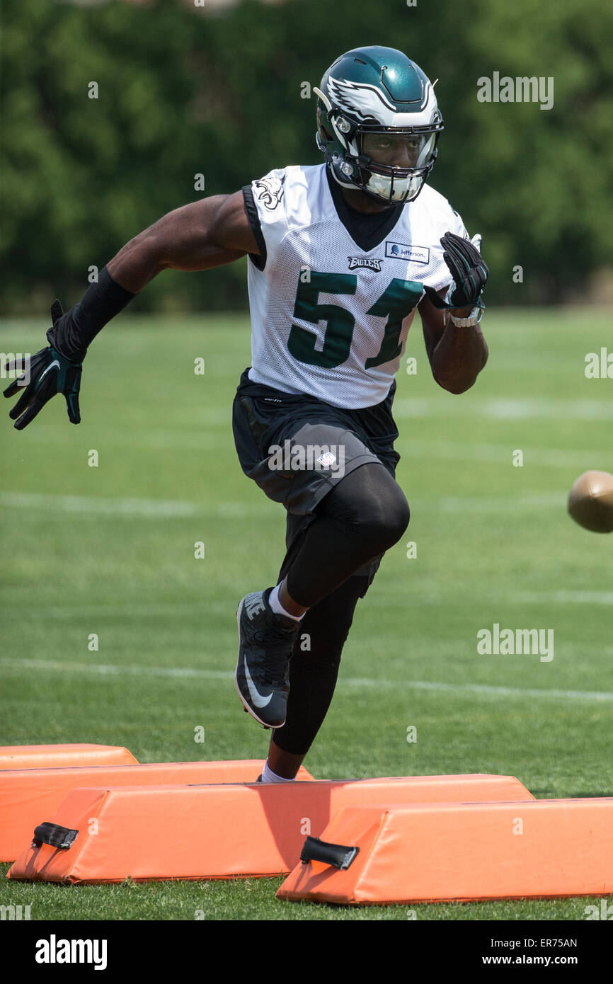 Emmanuel acho eagles hi-res stock photography and images - Alamy