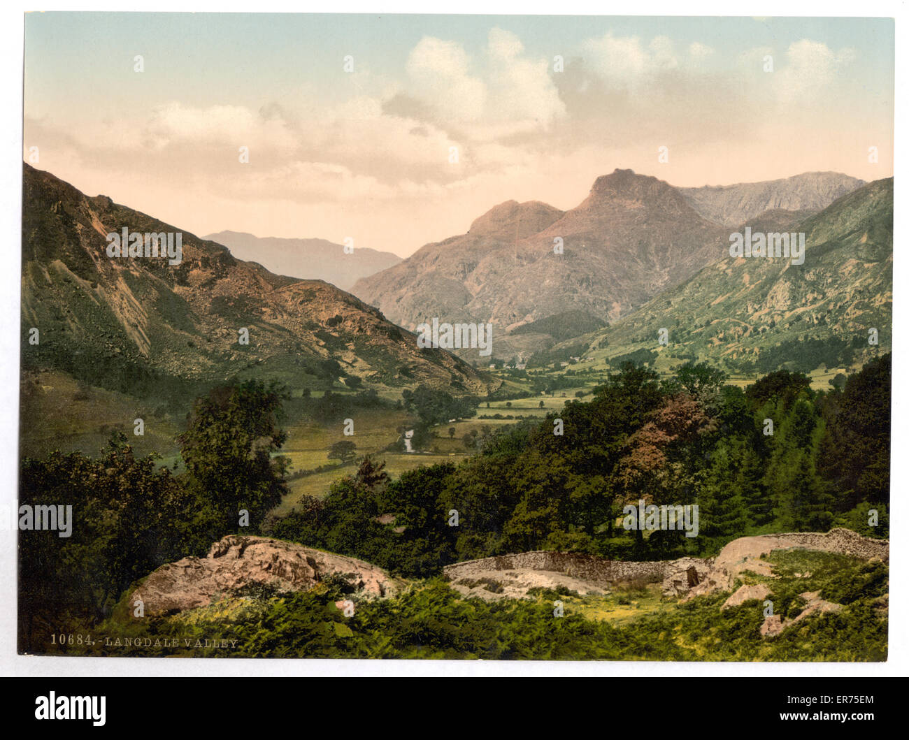 Windermere, Langdale Valley, Lake District, England Stock Photo - Alamy